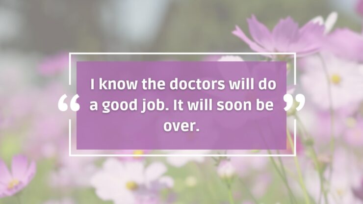 Best Wishes And Prayers Before Surgery: Get Well Soon