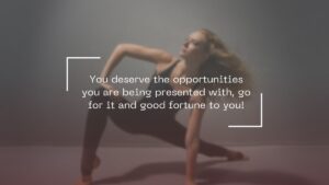 A Special Message - 120+ Best Wishes for Your Important Dance ...