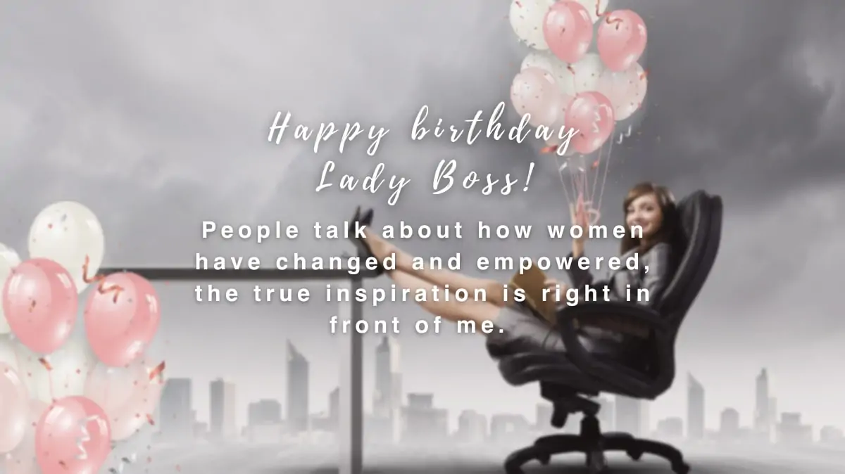 Birthday Wishes For Boss Lady - Wishes for Success and Joy